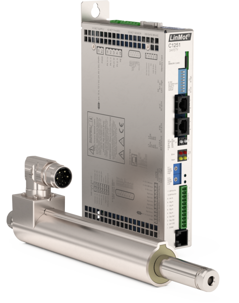 Schützende Hände - Functional Safety | LinMot Linearmotoren