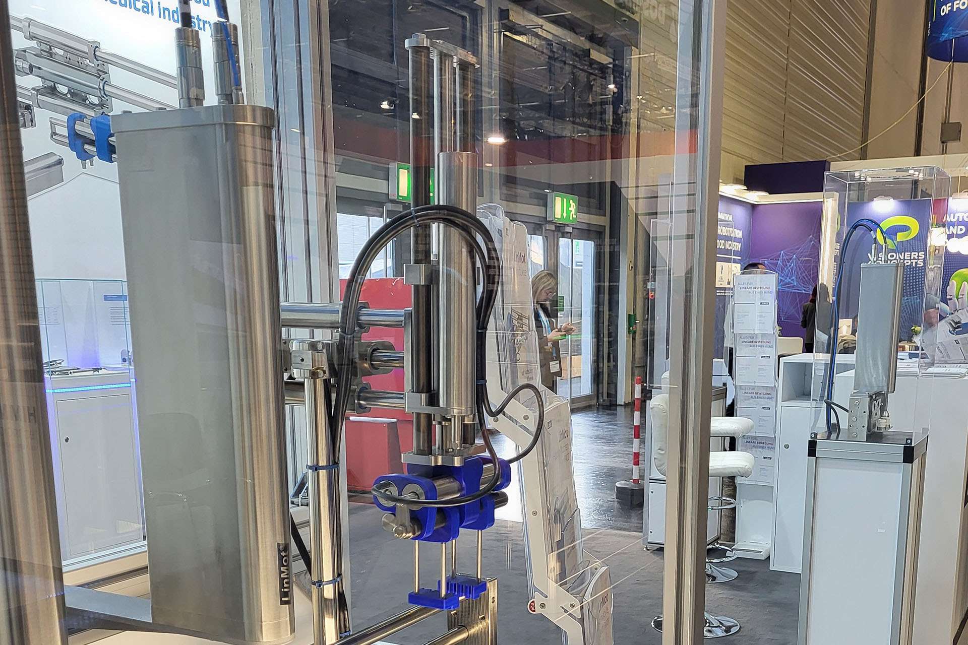 LinMot stainless steel products at Anuga FoodTec for responsible ...